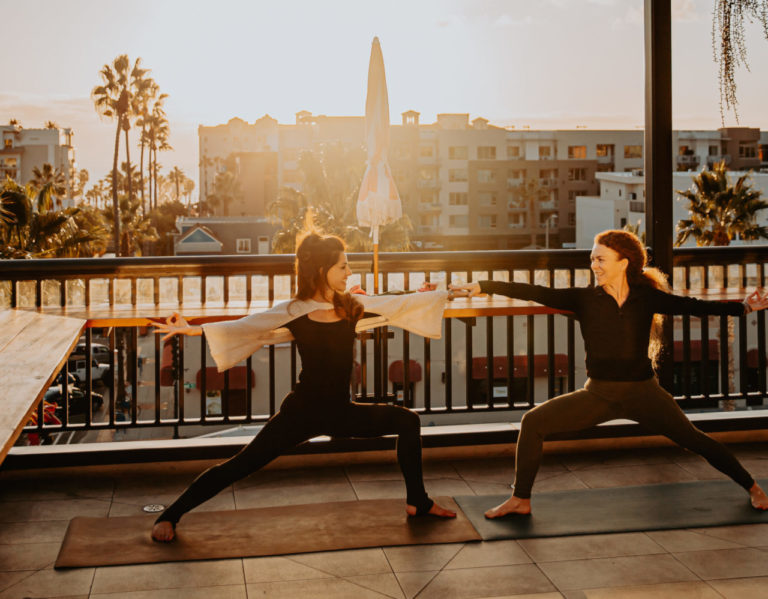 Relax With Some Rooftop Oceanside Yoga During Your Stay | The Brick Hotel