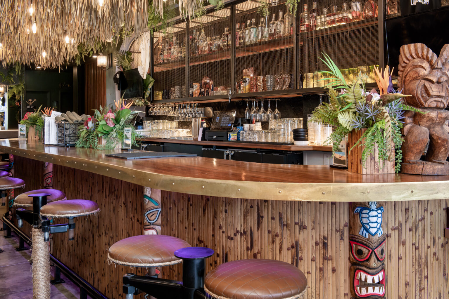 Lobby Tiki Bar at The Brick Hotel | The Brick Hotel